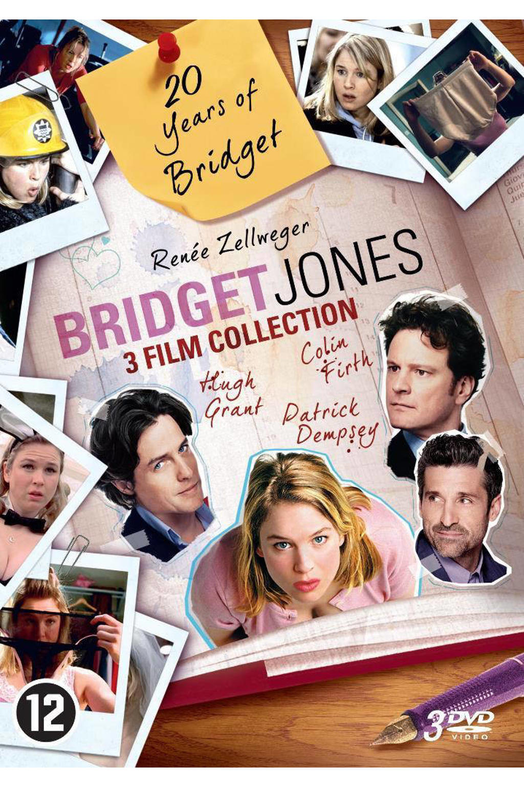 Bridget Jones 1 - 3 - 20th Aniversary (DVD) | wehkamp