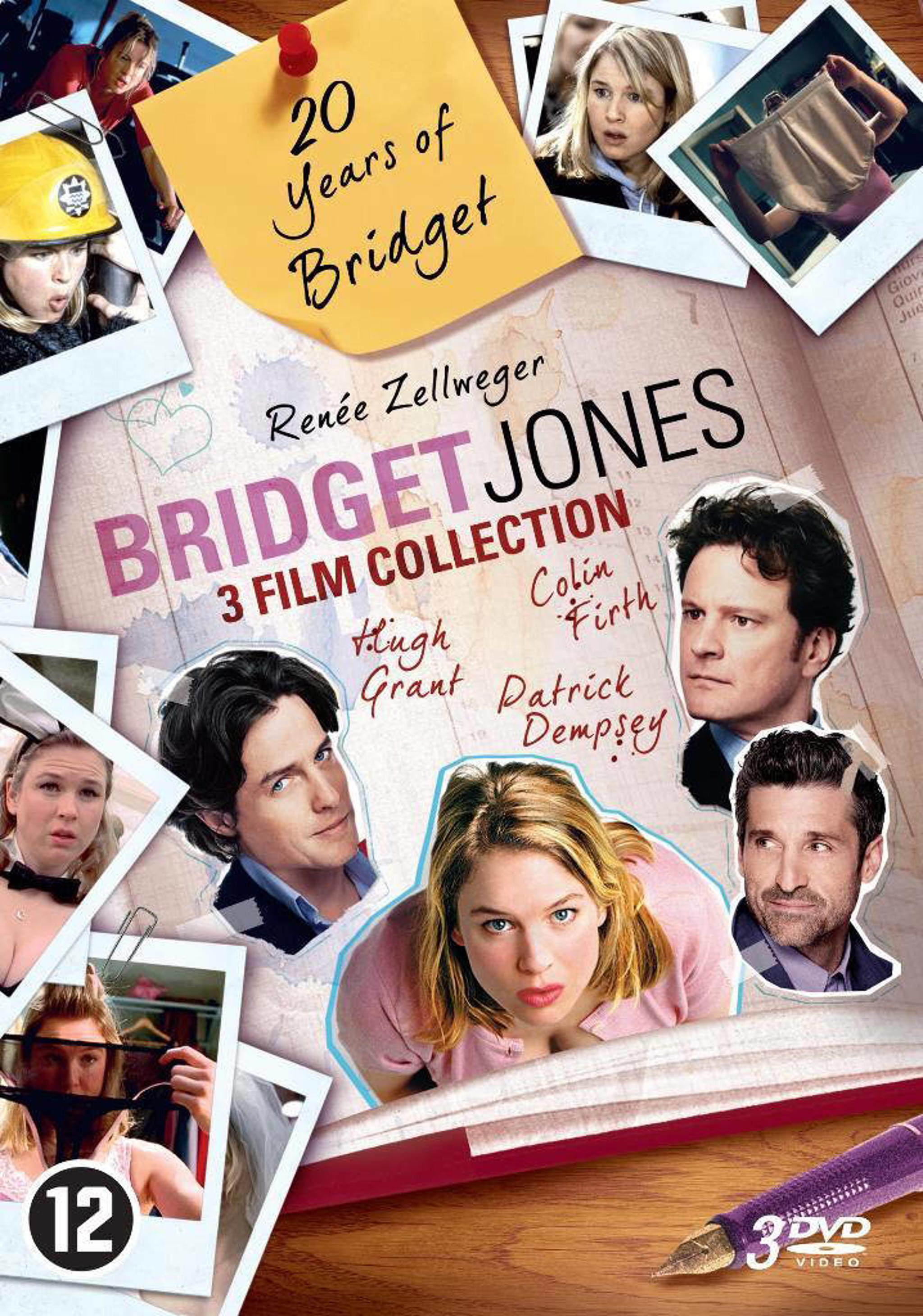 Bridget Jones 1 - 3 - 20th Aniversary (DVD) | wehkamp