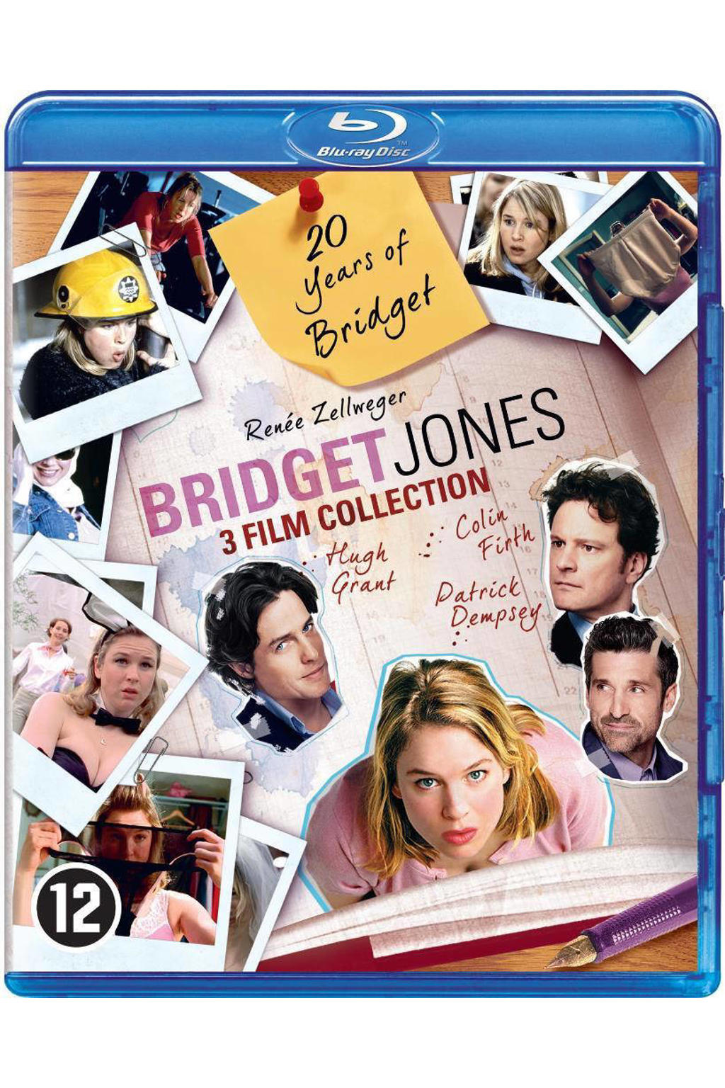 Bridget Jones 1 - 3 - 20th Aniversary (Blu-ray) | wehkamp
