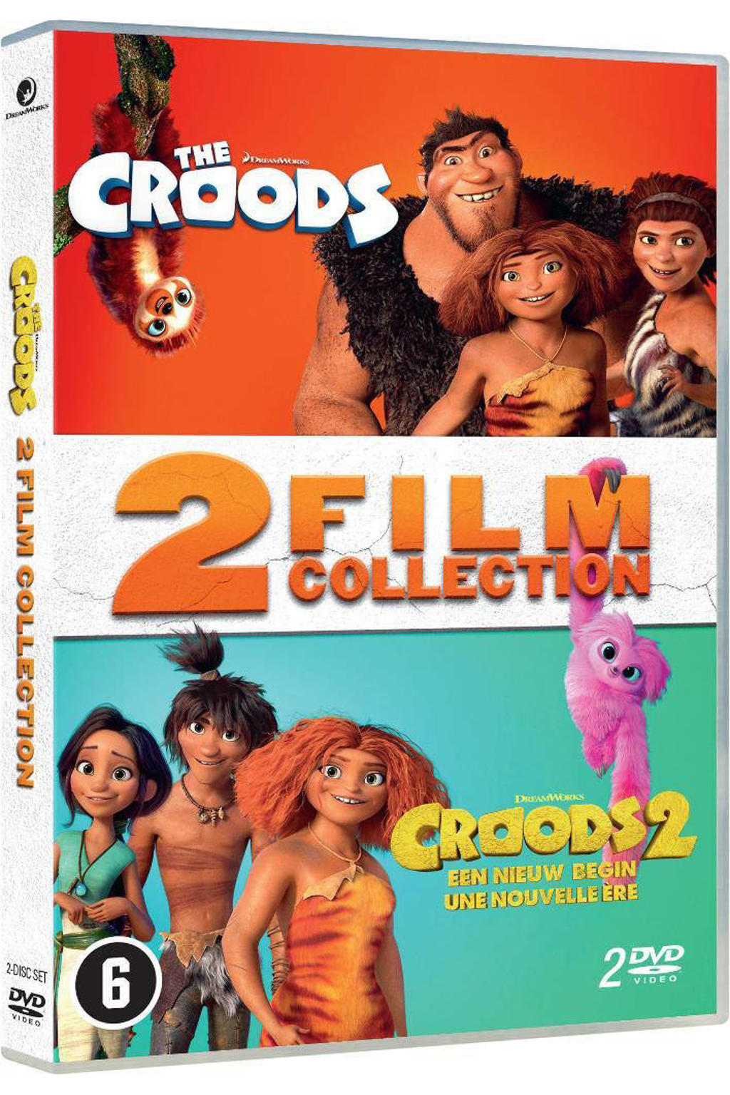 Croods 1 -2 Box (DVD) kopen? | Morgen in huis | wehkamp