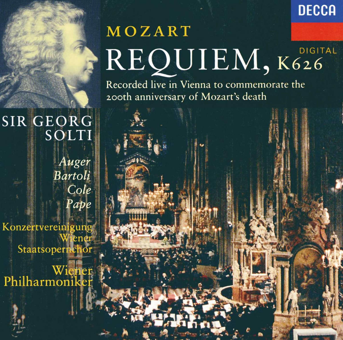 Arleen Augér, Cecilia Bartoli, Vinson Cole - Mozart: Requiem (CD) | wehkamp