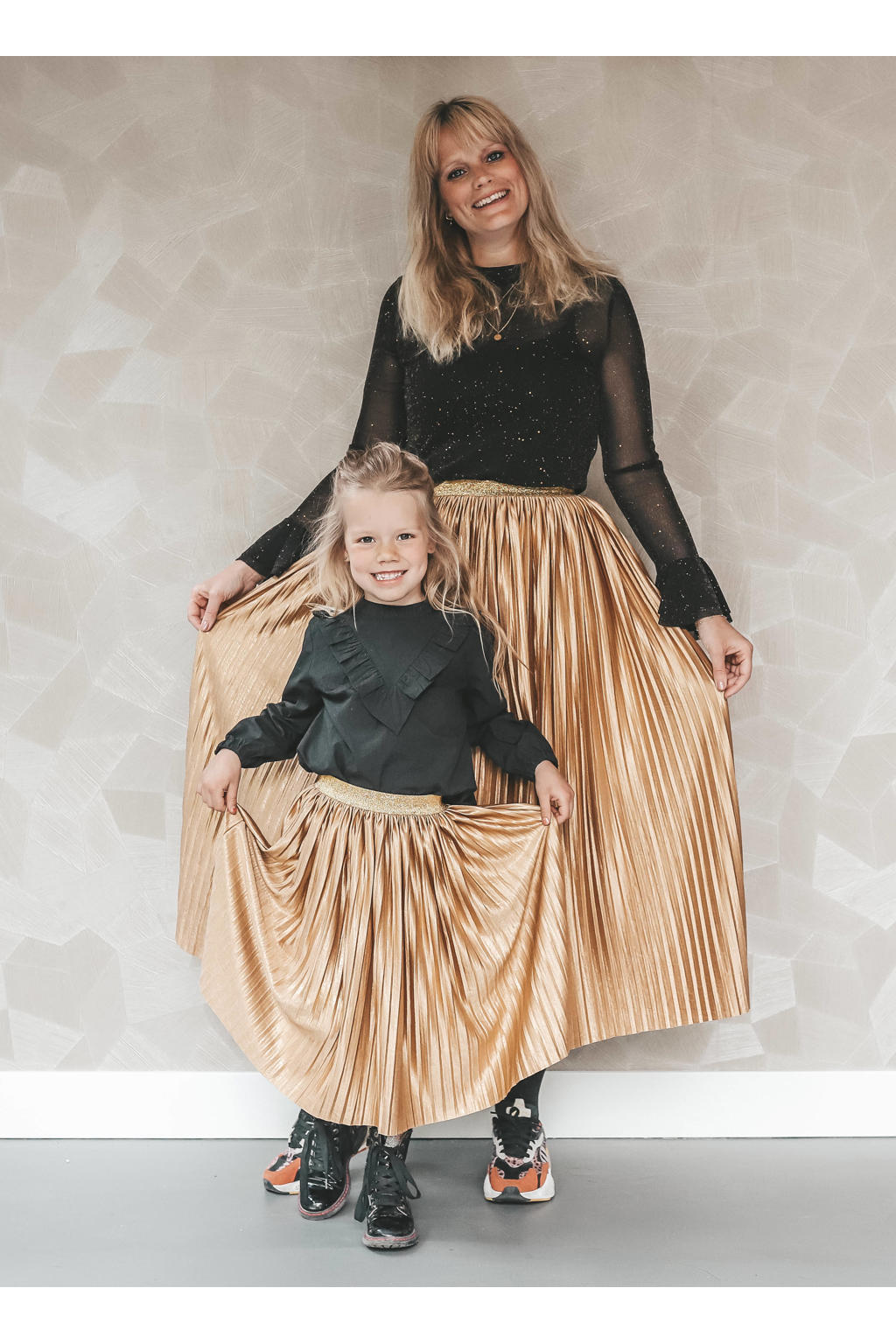 Your Wishes plissė rok Camille goud | wehkamp