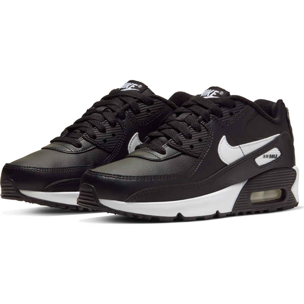Nike Air Max 90 sneakers zwart/wit | wehkamp