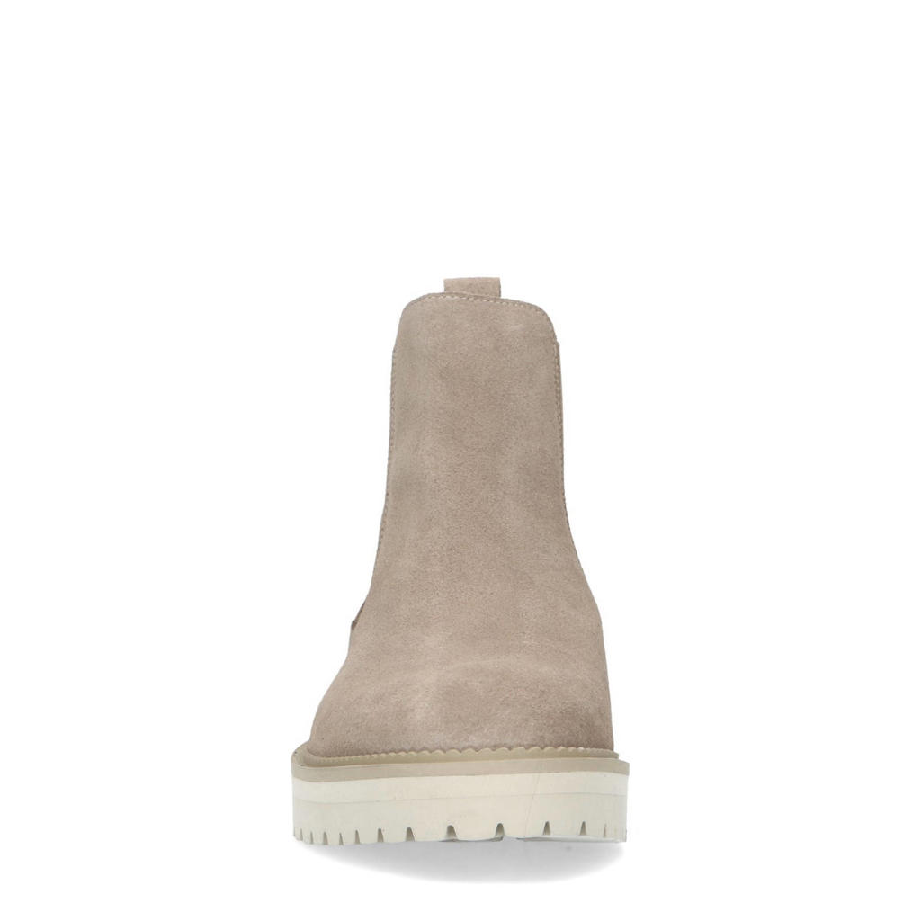 Sacha suède chelsea boots beige | wehkamp
