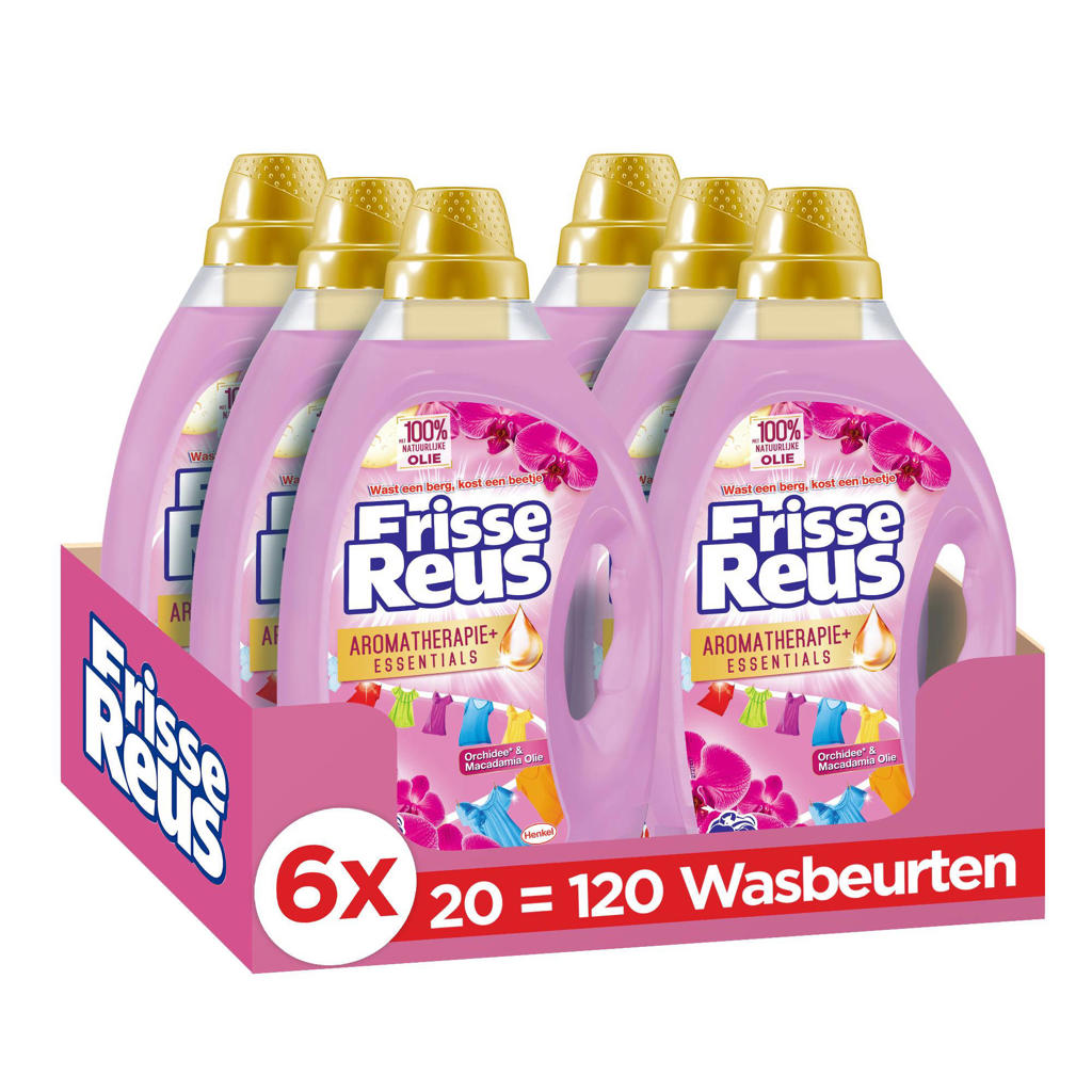 Witte Reus Frisse Reus Orchidee Macadamia Gel vloeibaar wasmiddel - 6 x ...