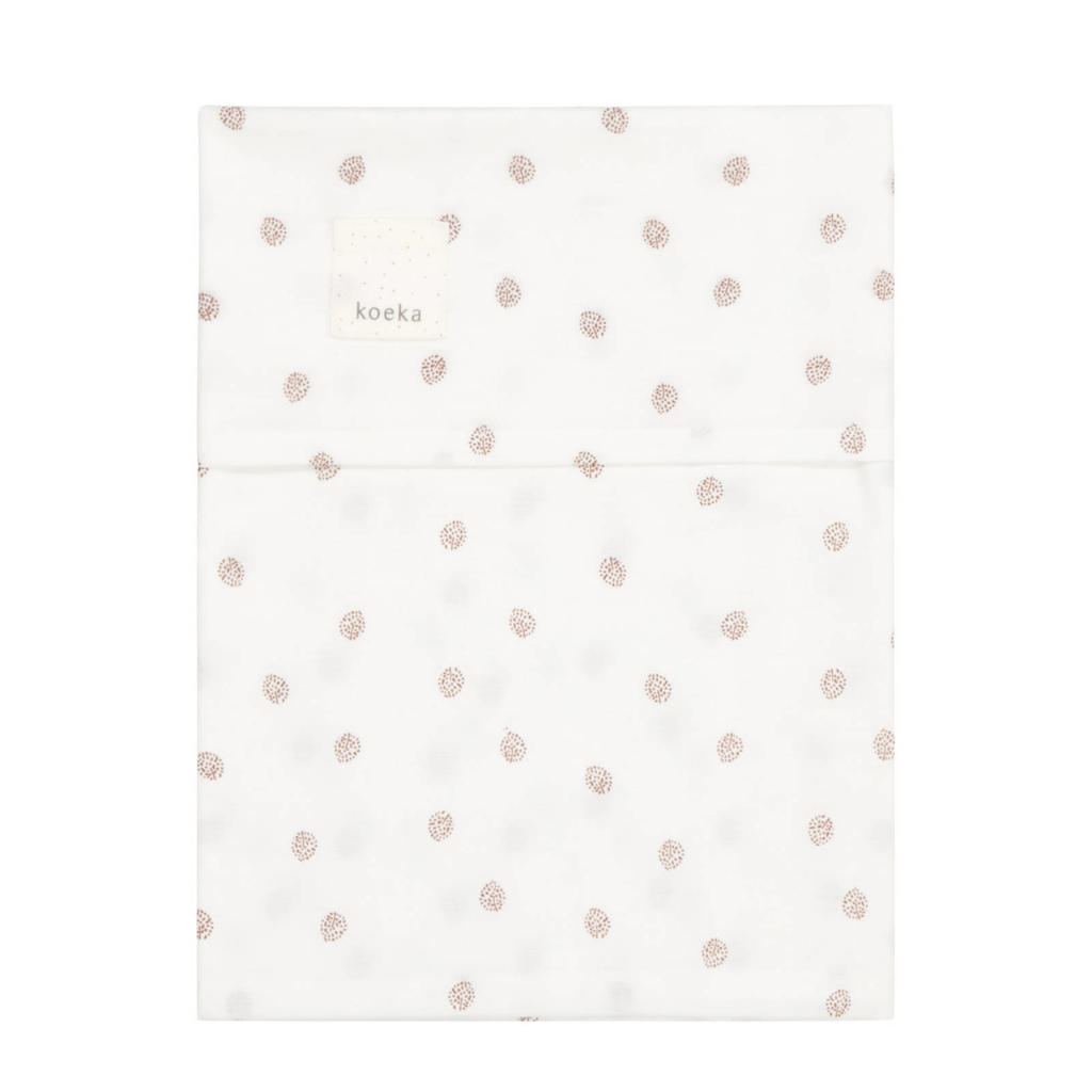 Koeka baby ledikantlaken Oaky 110x140 cm warm white | wehkamp