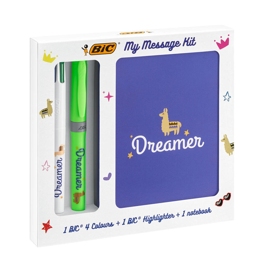 BIC Schrijfwaren Box Dreamer Alpaca | wehkamp