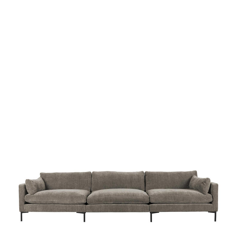 Zuiver Zuiver Summer 4,5-zitsbank Coffee - Taupe Summer 4,5-zitsbank ...