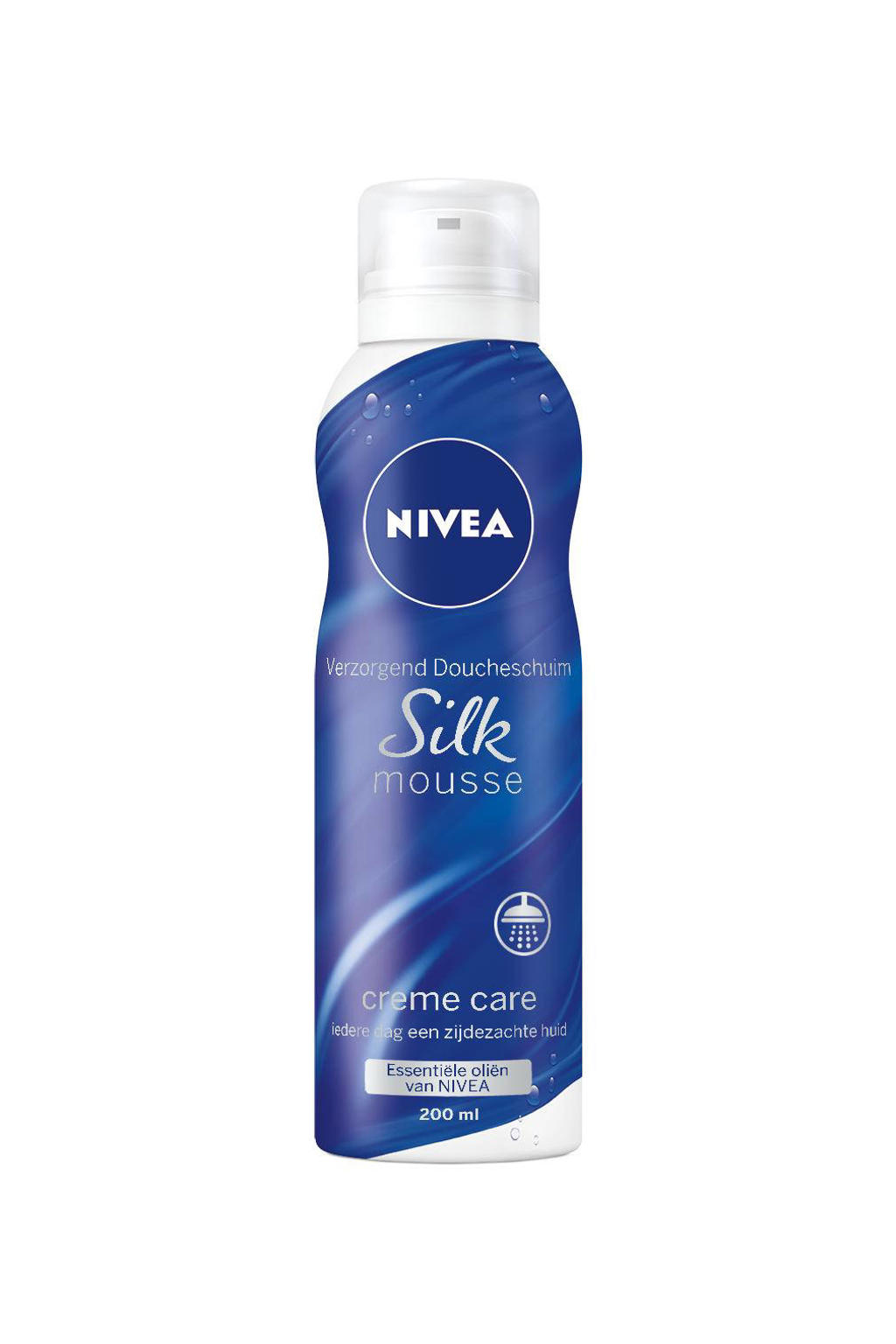 NIVEA Silk Mousse Crème Care - 200 ml | wehkamp