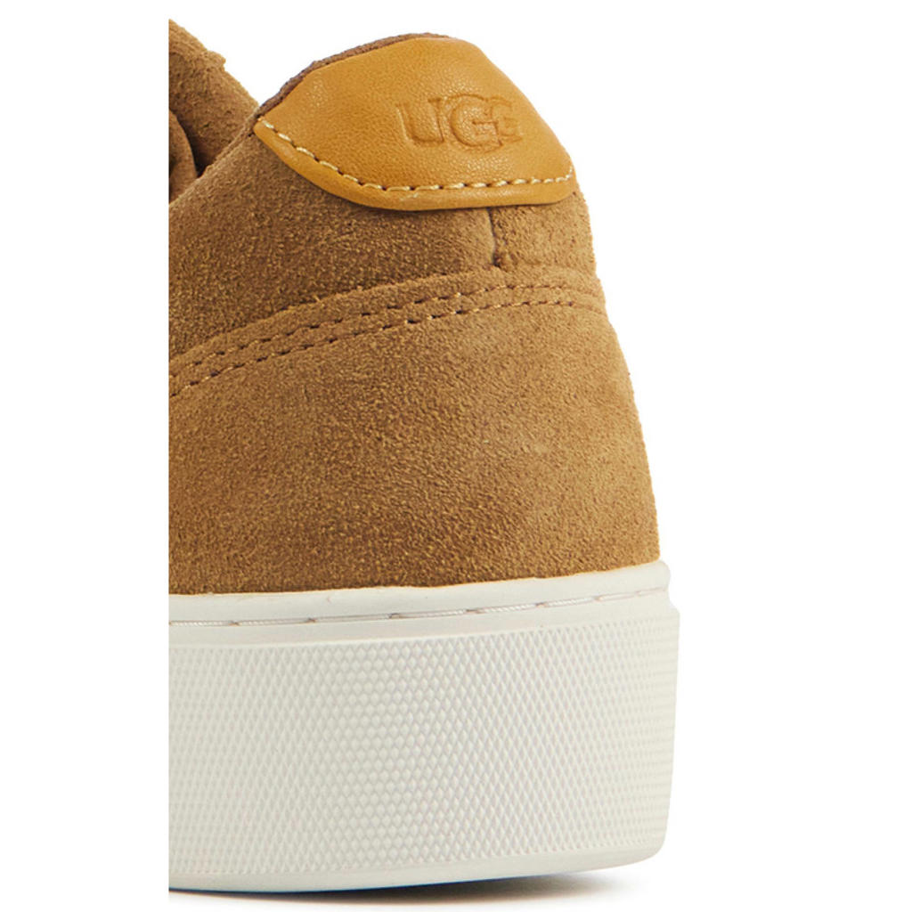 UGG Dinale suède sneakers cognac | wehkamp