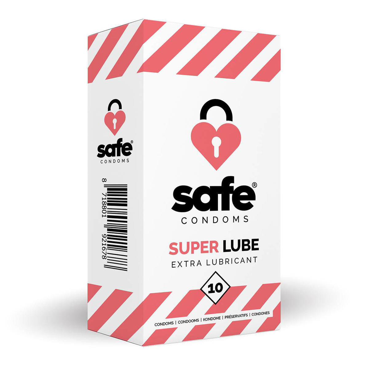 SAFE Condooms Super Lube Extra Glijmiddel (10 stuks) | wehkamp