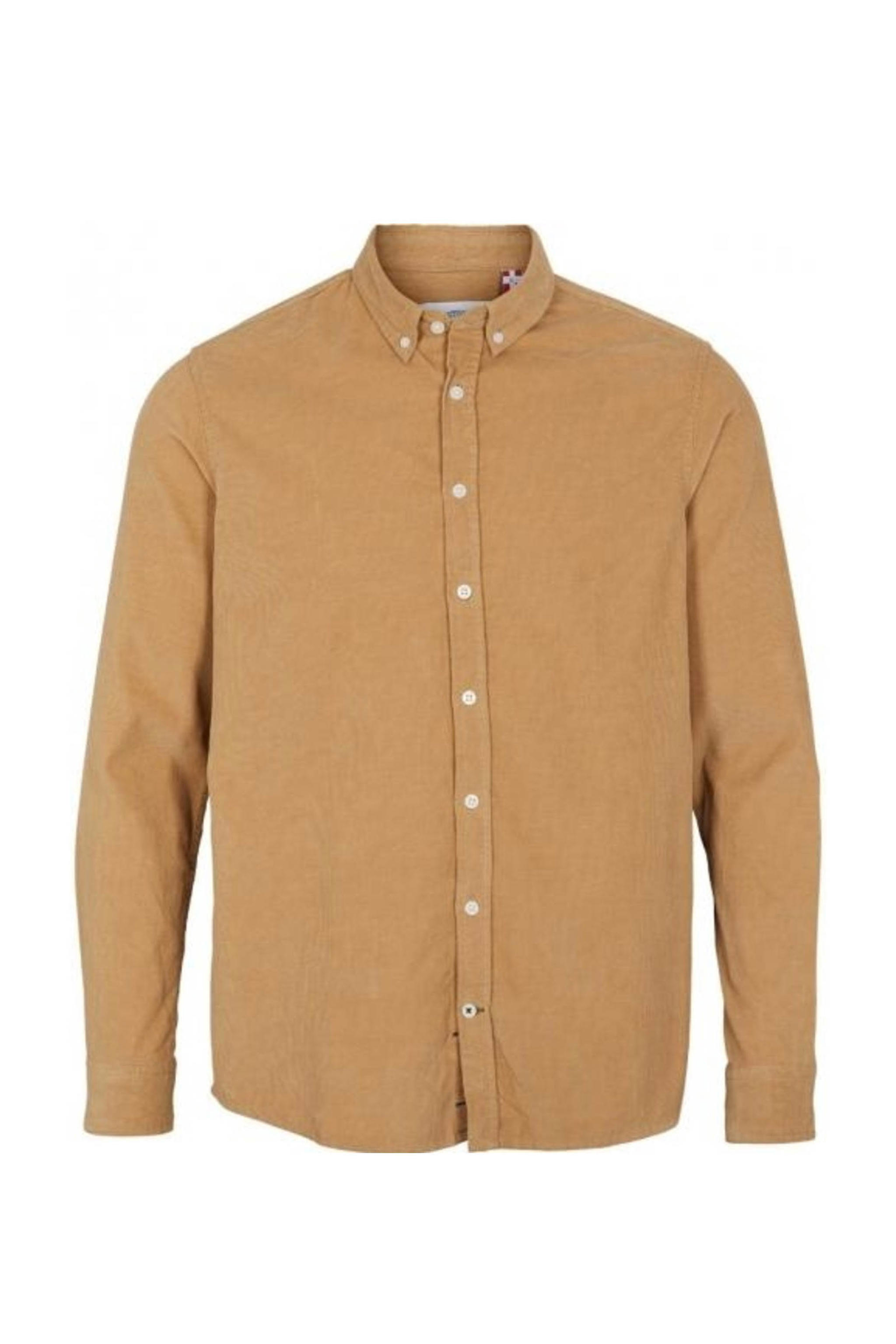 Kronstadt corduroy regular fit overhemd Johan sand | wehkamp