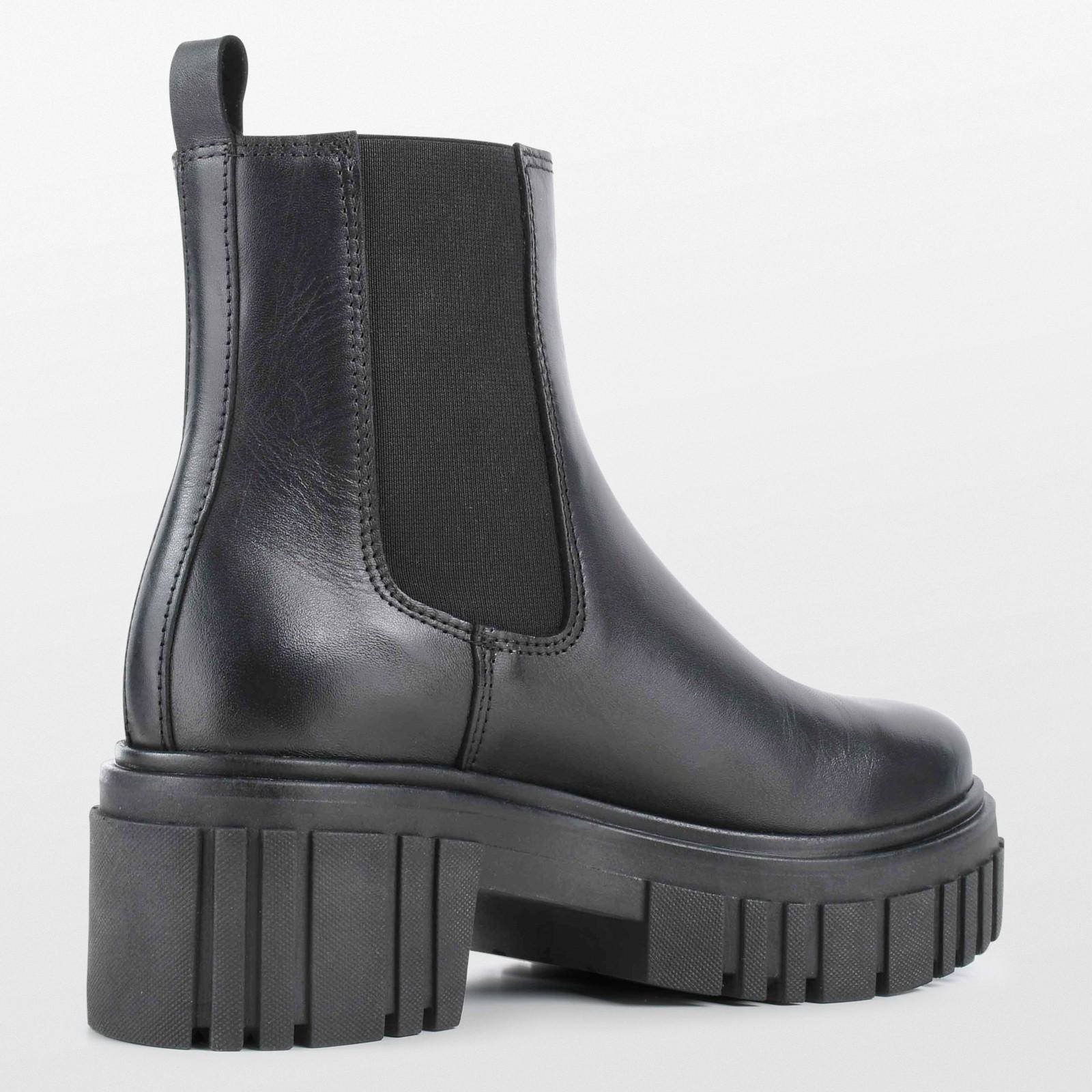 PS Poelman Spock leren chelsea boots zwart | wehkamp