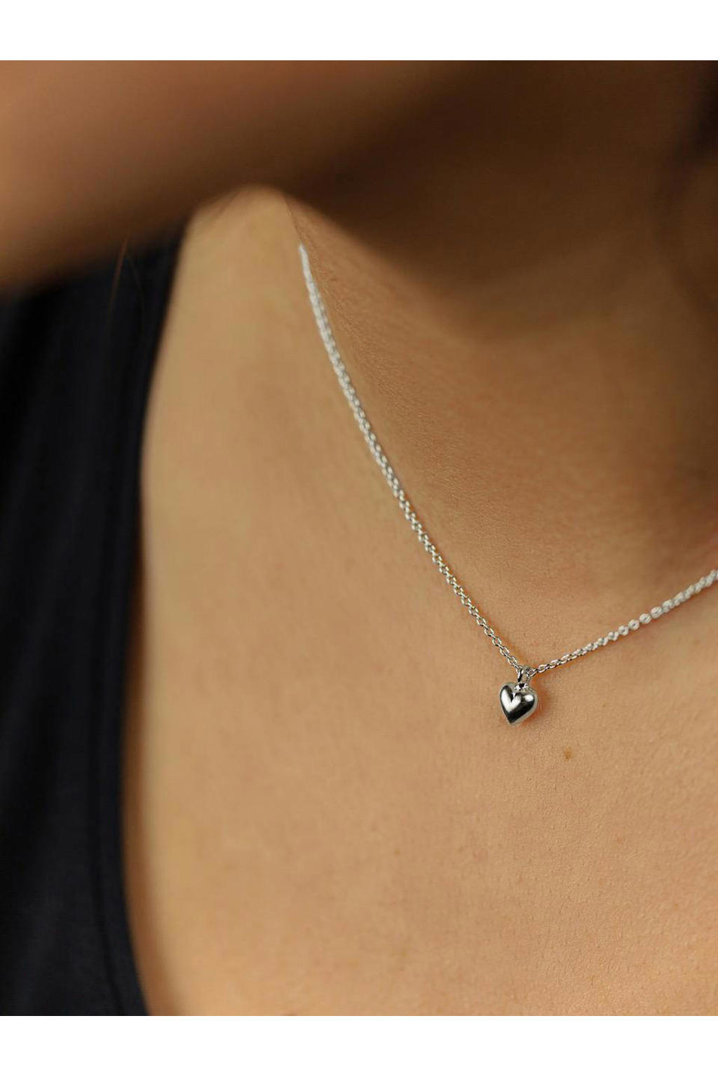 KARMA Jewelry sterling zilveren ketting Loving Heart | wehkamp