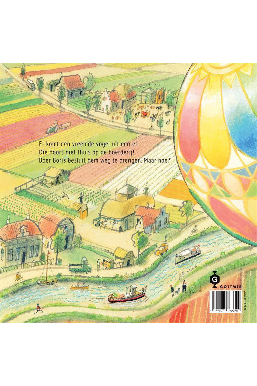 Ted van Lieshout Boer Boris: Boer Boris en de luchtballon | wehkamp