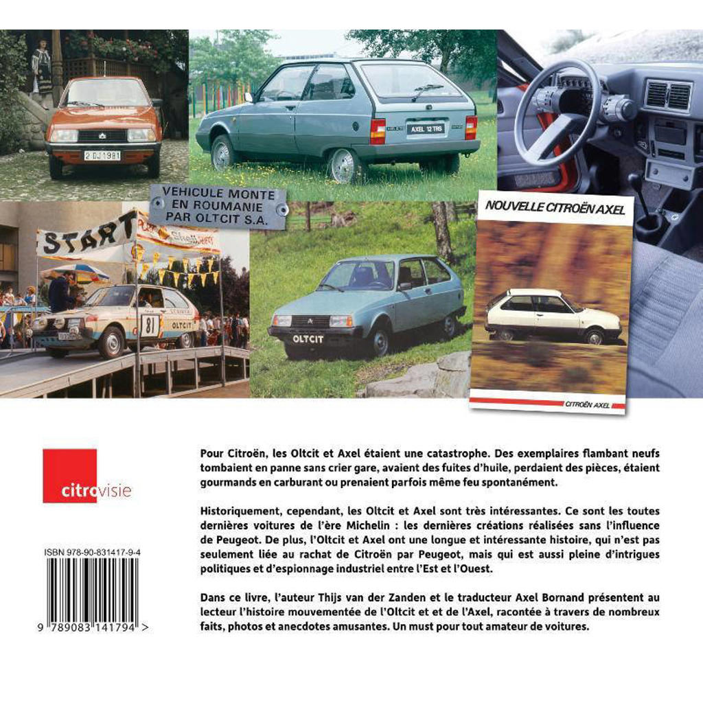 Thijs van der Zanden Axel & Oltcit, les Citroën de l'Est | wehkamp