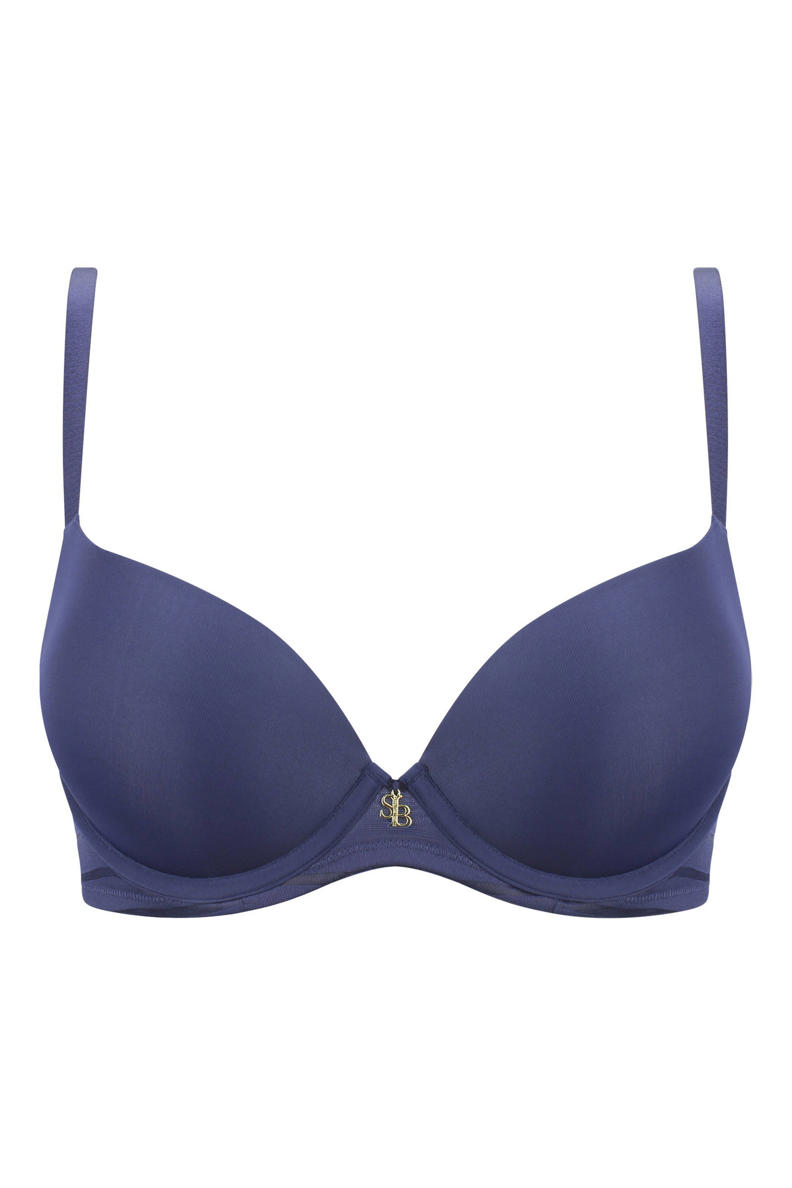 Sapph push-up bh Iconic Basics donkerblauw | wehkamp
