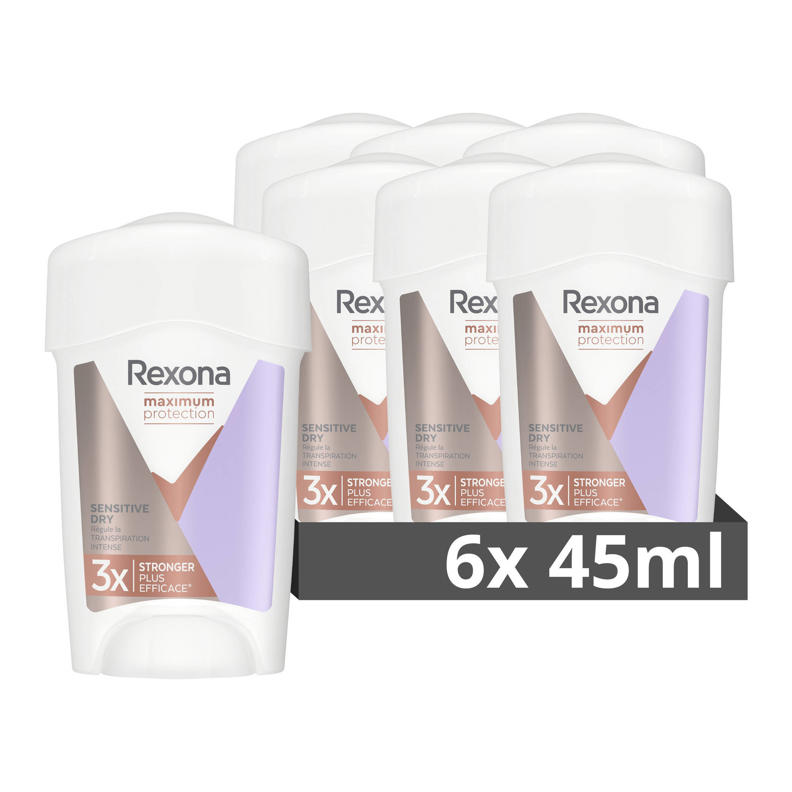 Rexona Women Maximum Protection Sensitive Dry anti-transpirant ...