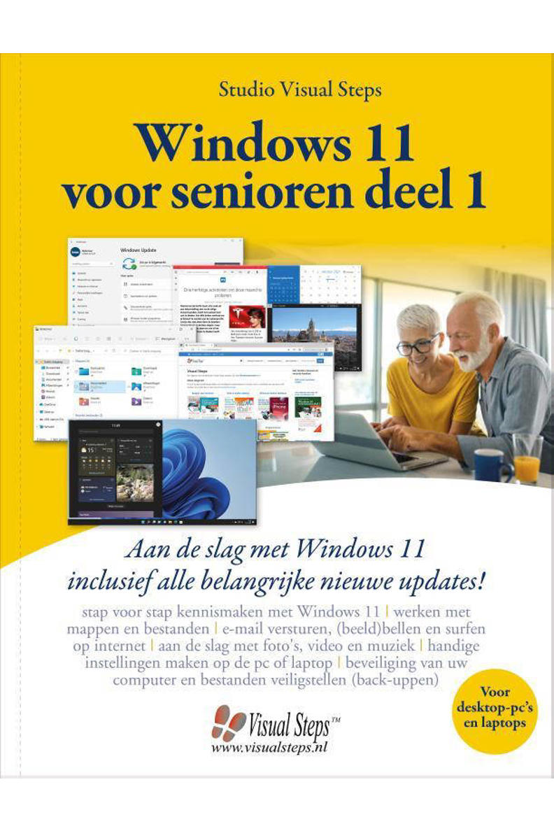 Studio Visual Steps Windows 11 voor senioren deel 1 | wehkamp