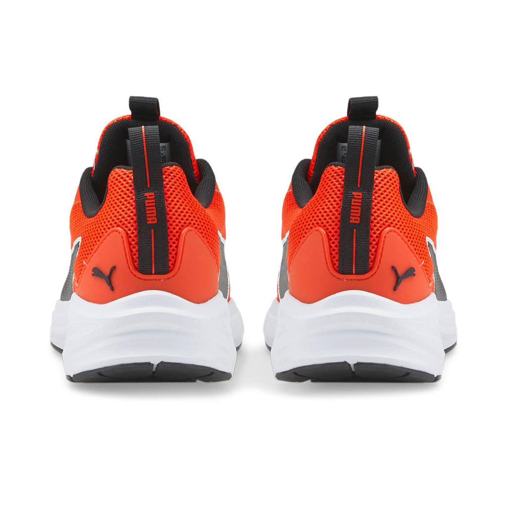 Puma Fire Runner Profoam sneakers oranjerood/zwart/wit | wehkamp