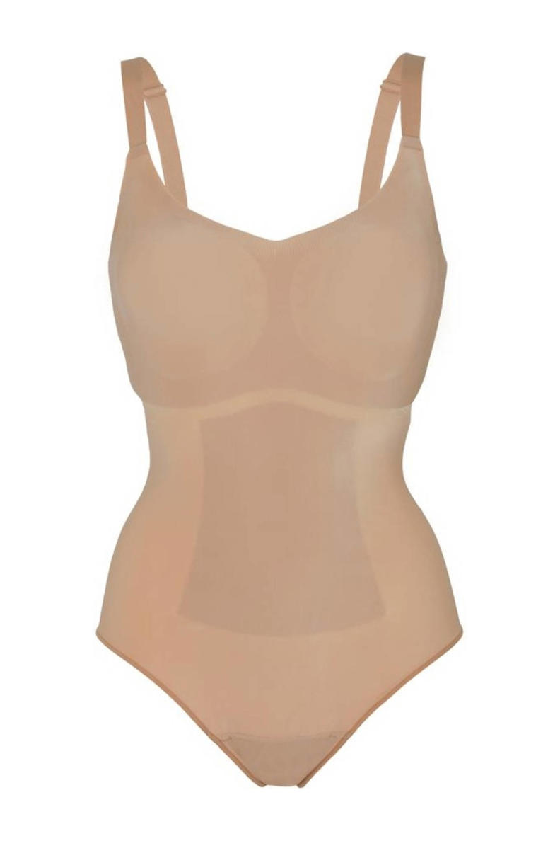 Maidenform Power Players corrigerende stringbody beige | wehkamp