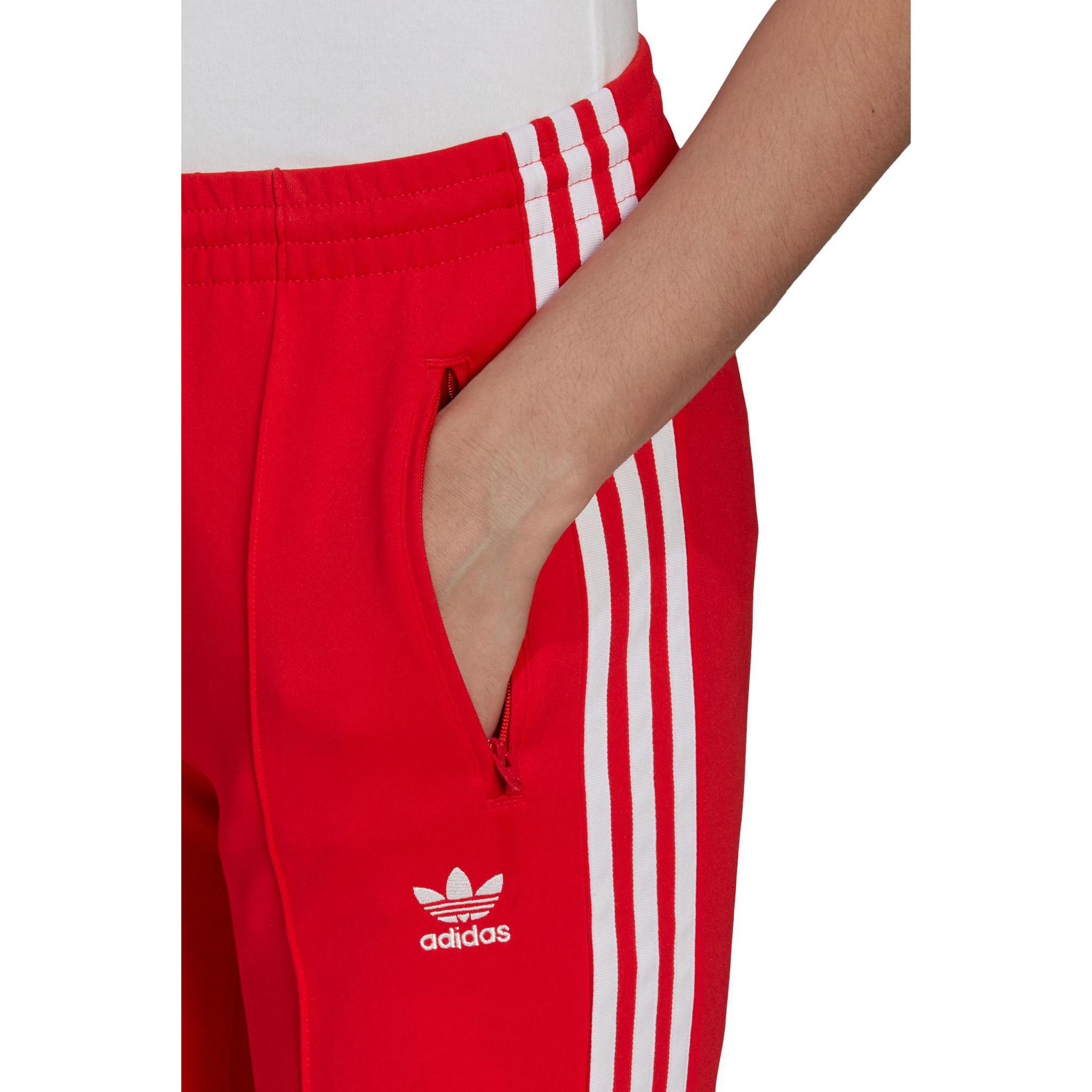 adidas Originals Superstar broek rood | wehkamp