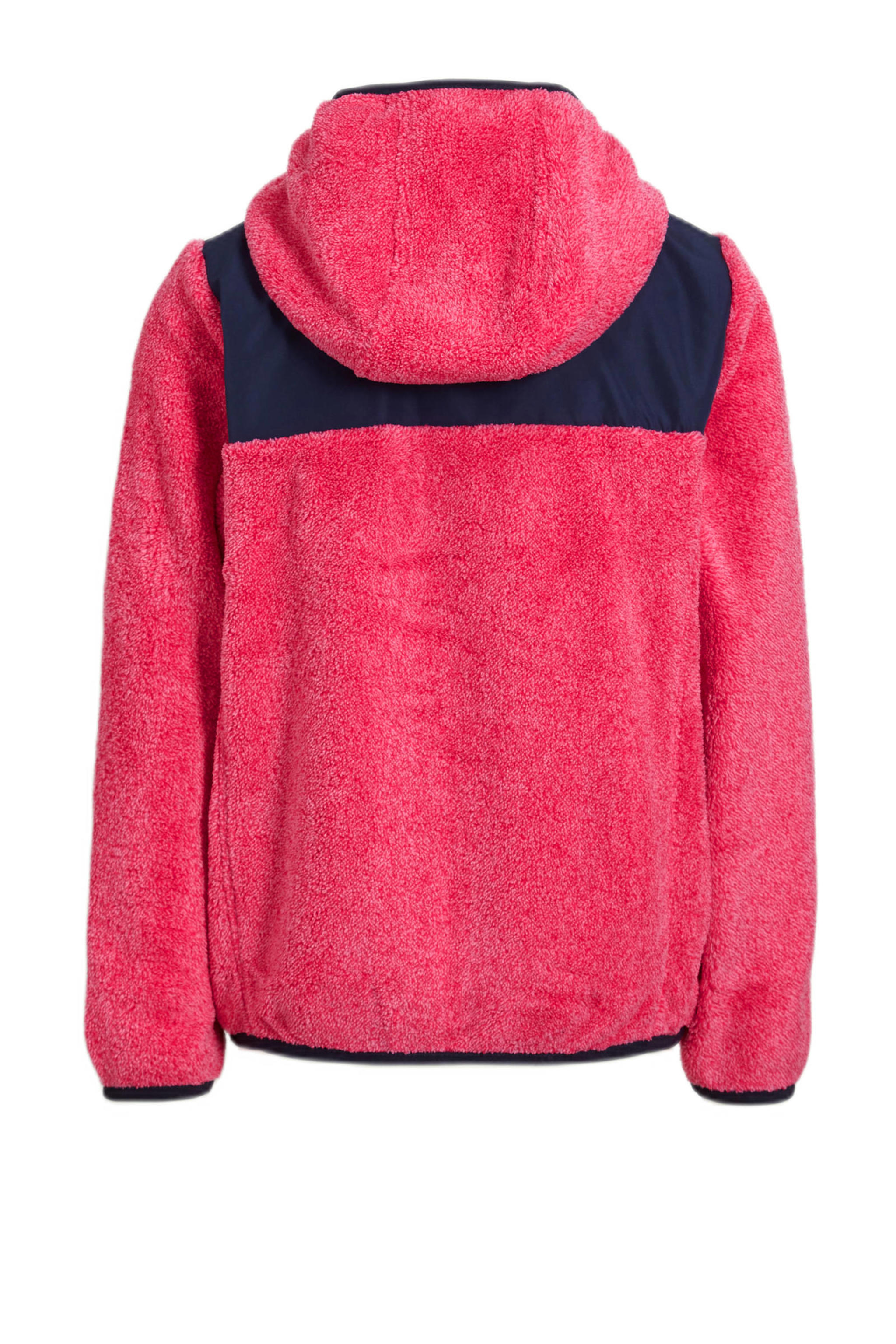 Killtec fleece vest Oppdal rood/donkerblauw | wehkamp