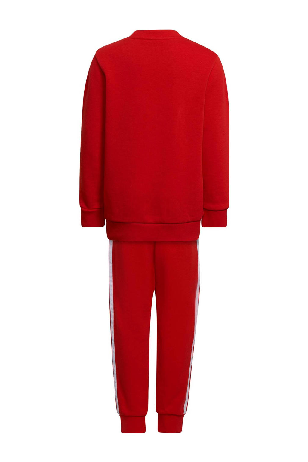 adidas Originals Adicolor joggingpak rood/wit | wehkamp