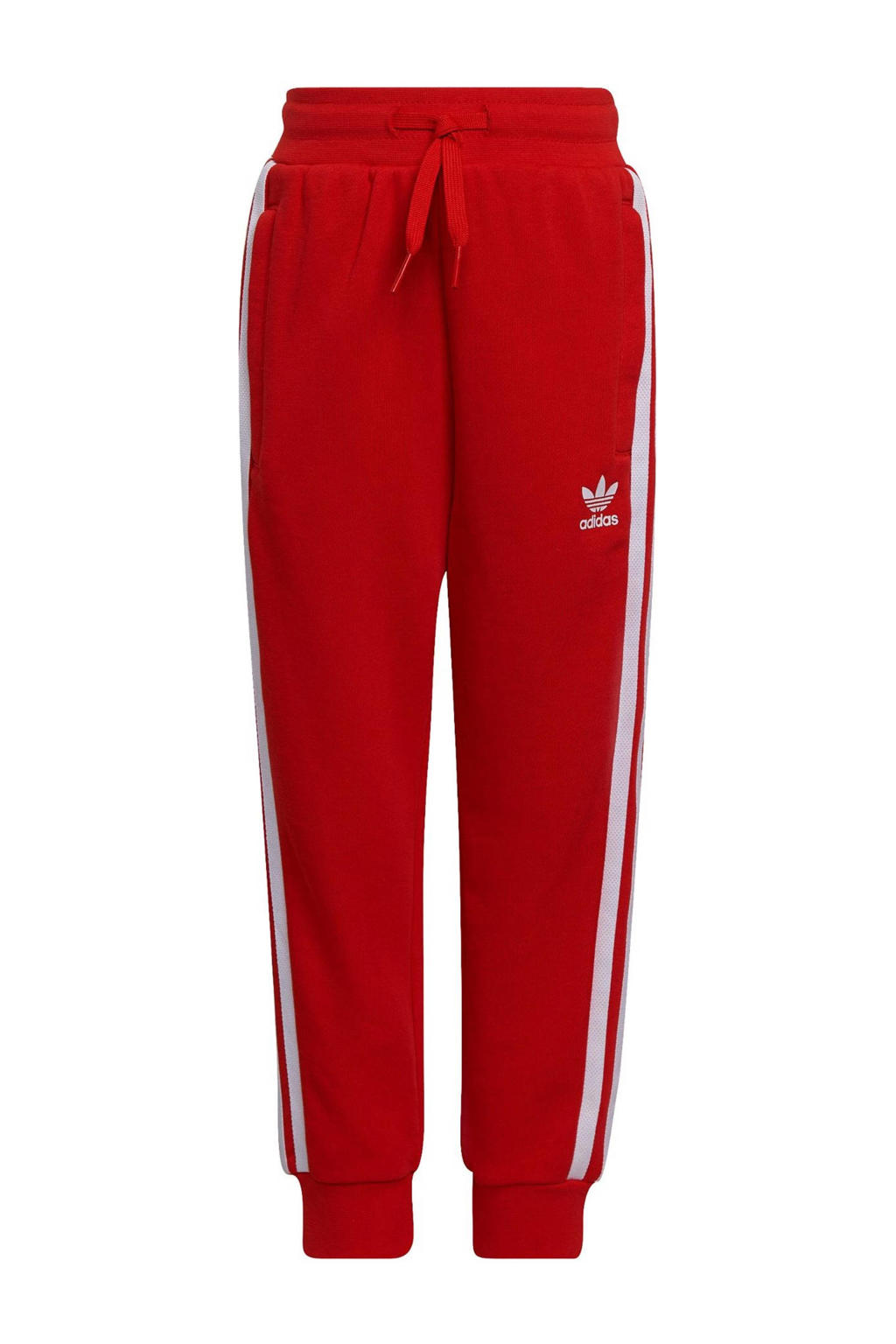 adidas Originals Adicolor joggingpak rood/wit | wehkamp