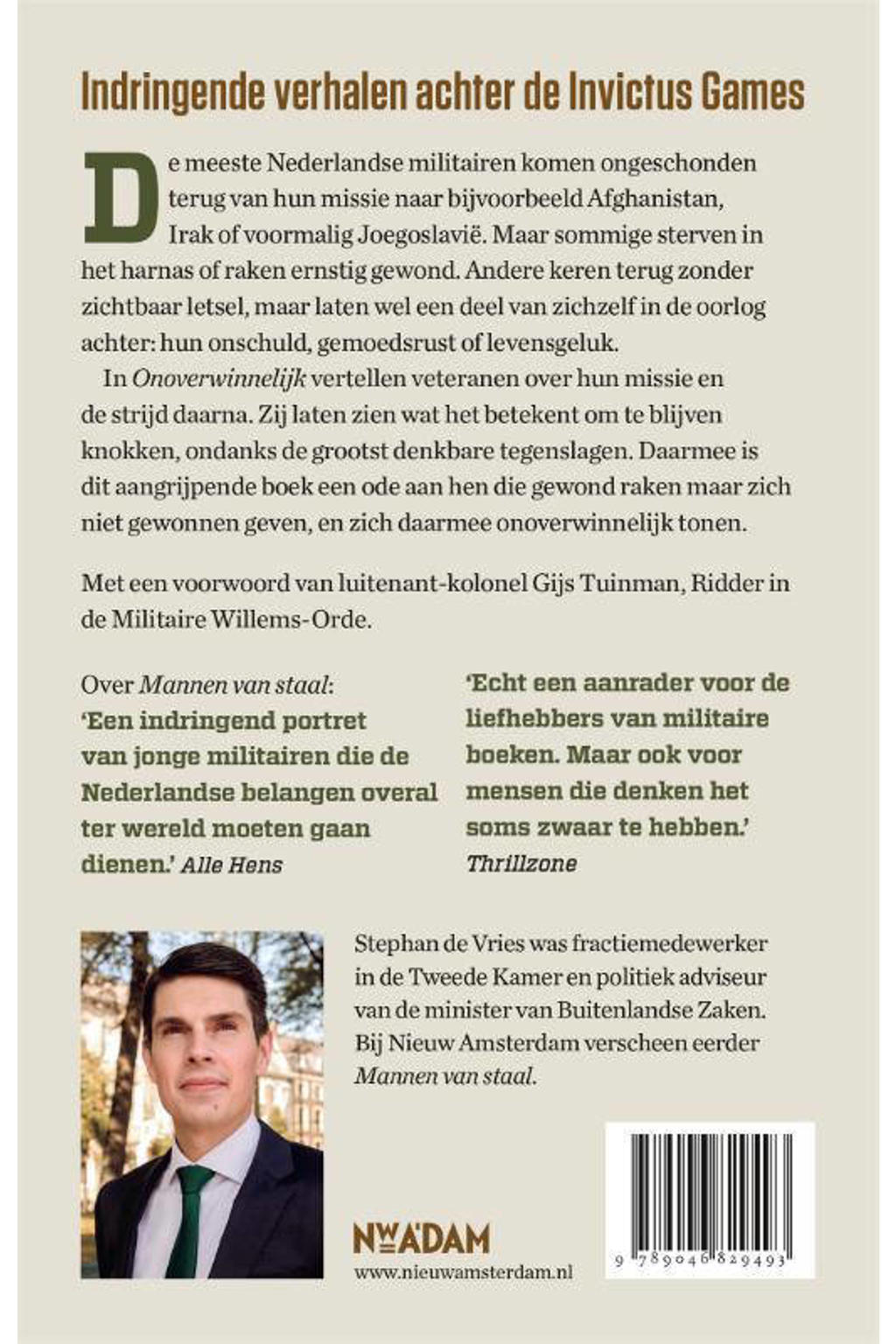 Stephan de Vries Onoverwinnelijk | wehkamp