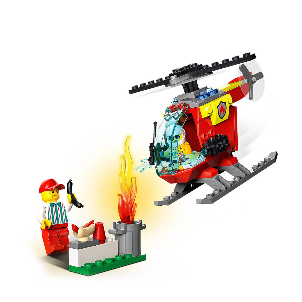 LEGO City Brandweerhelikopter 60318 | wehkamp