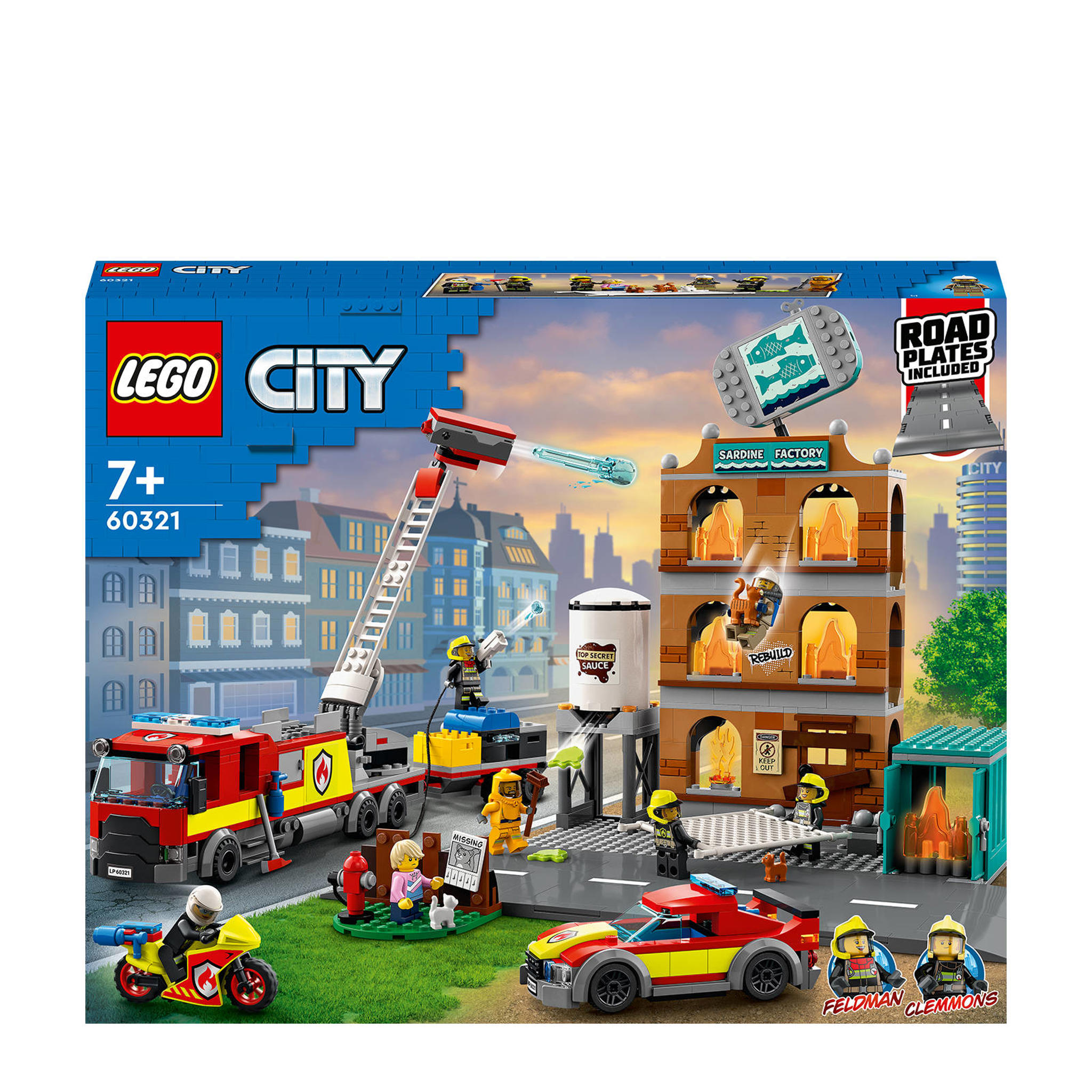 LEGO City Brandweer team 60321 | wehkamp