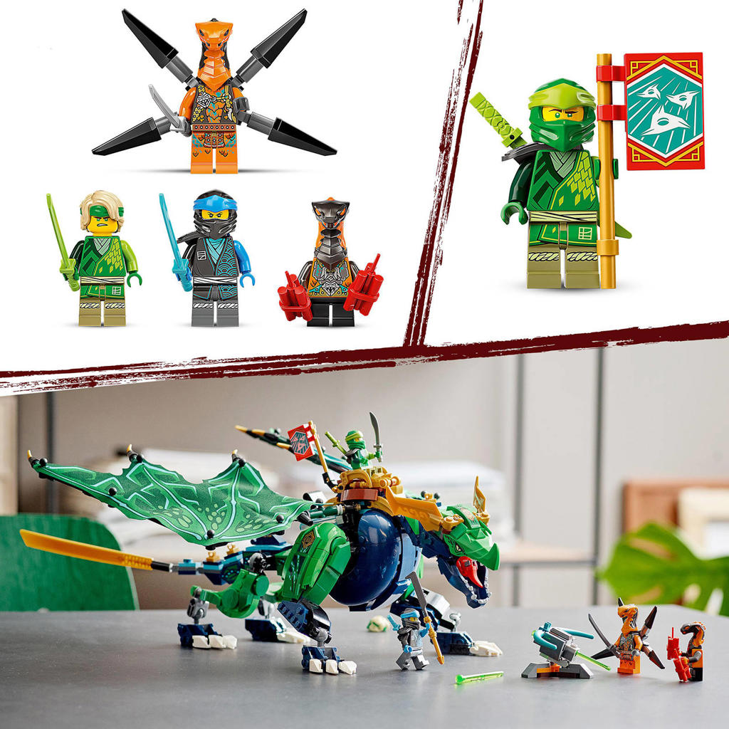 LEGO Ninjago Lloyd's legendarische draak 71766 | wehkamp