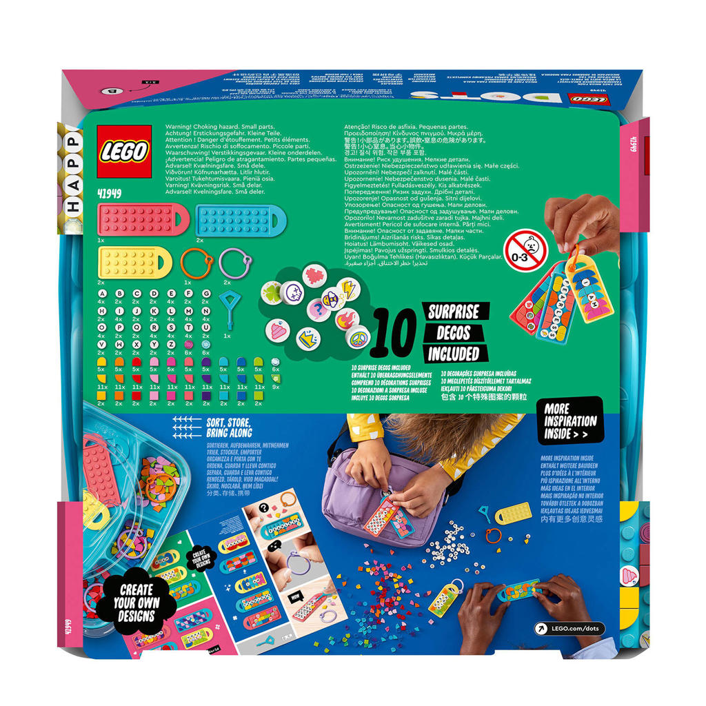 LEGO Dots Taslabels megapack Messages 41949 | wehkamp