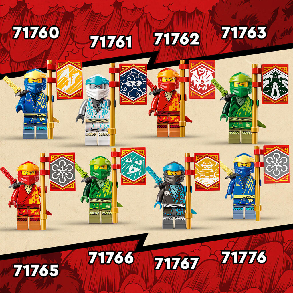 LEGO Ninjago Zane's power-upmecha EVO 71761 | wehkamp