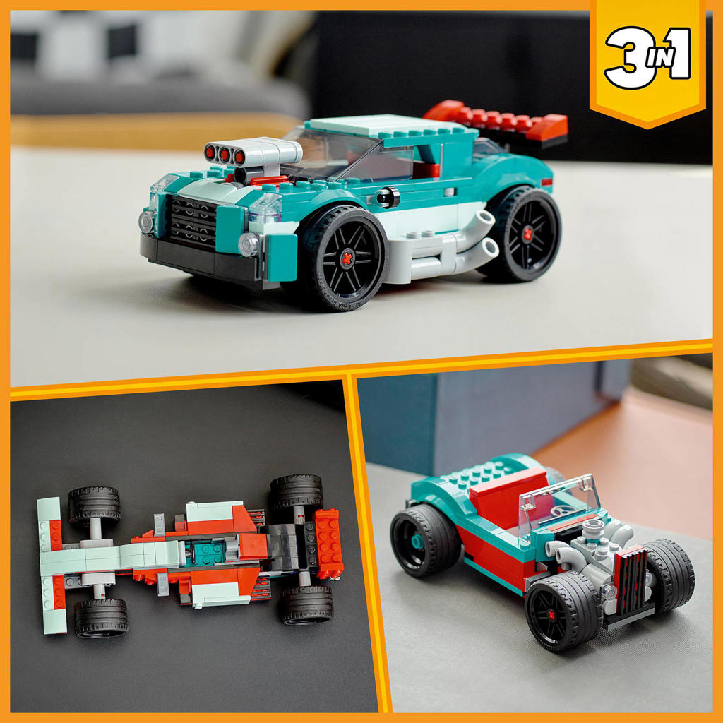 LEGO Creator Straatracer 31127 | wehkamp