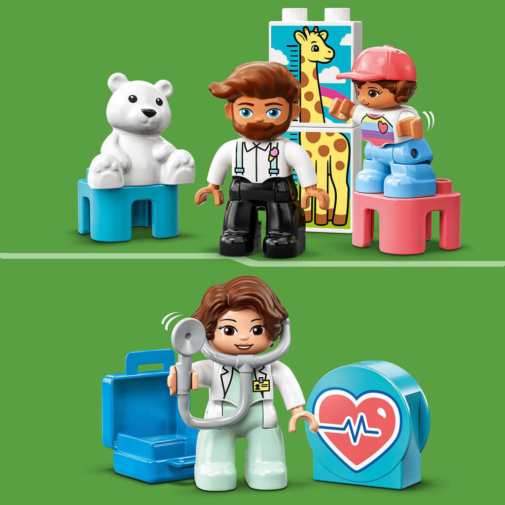 LEGO Duplo Bij de dokter 10968 | wehkamp