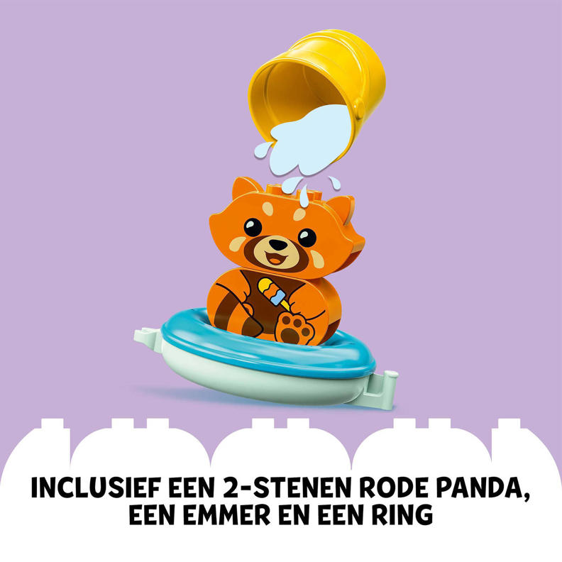 LEGO Duplo Mijn eerste pret in bad: drijvende rode panda 10964 | wehkamp