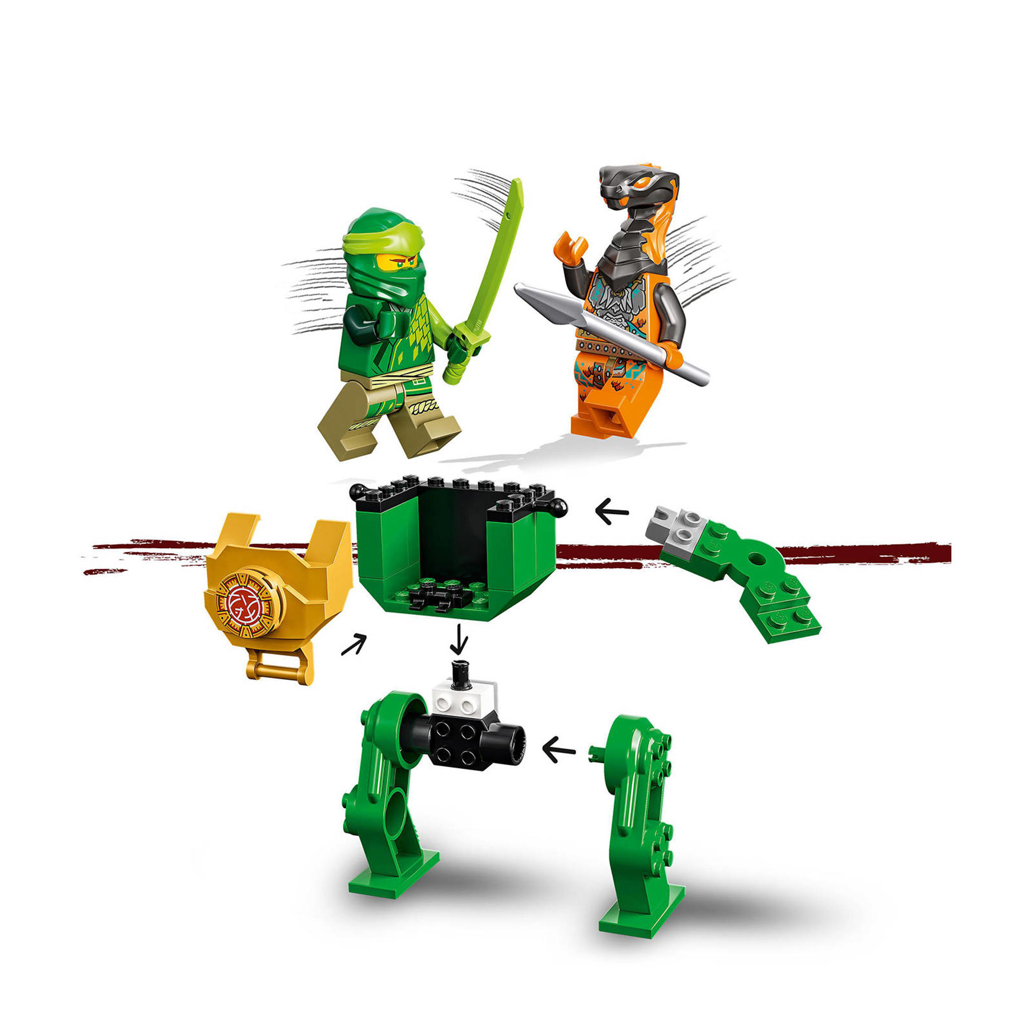 LEGO Ninjago Lloyd's Ninjamecha 71757 | wehkamp