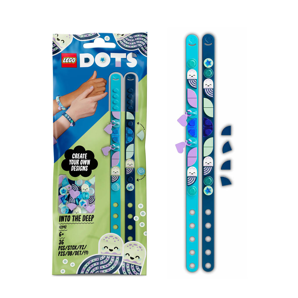 LEGO Dots Diepzee armbanden met bedeltjes 41942 | wehkamp