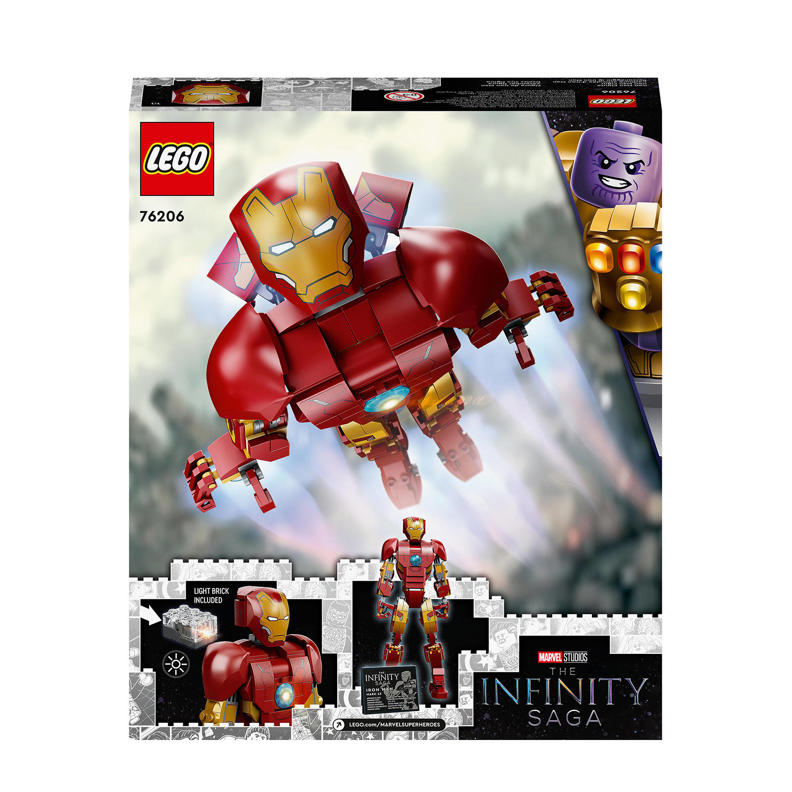 LEGO Super Heroes Marvel Iron Man 76206 | wehkamp