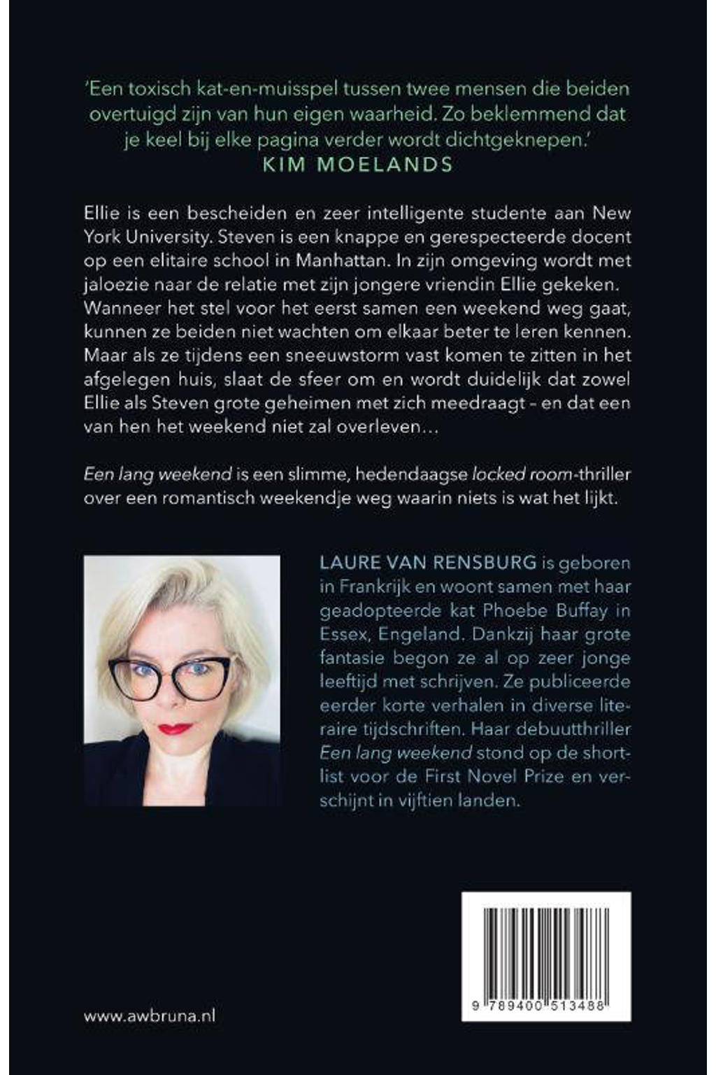 Laure van Rensburg Een lang weekend | wehkamp