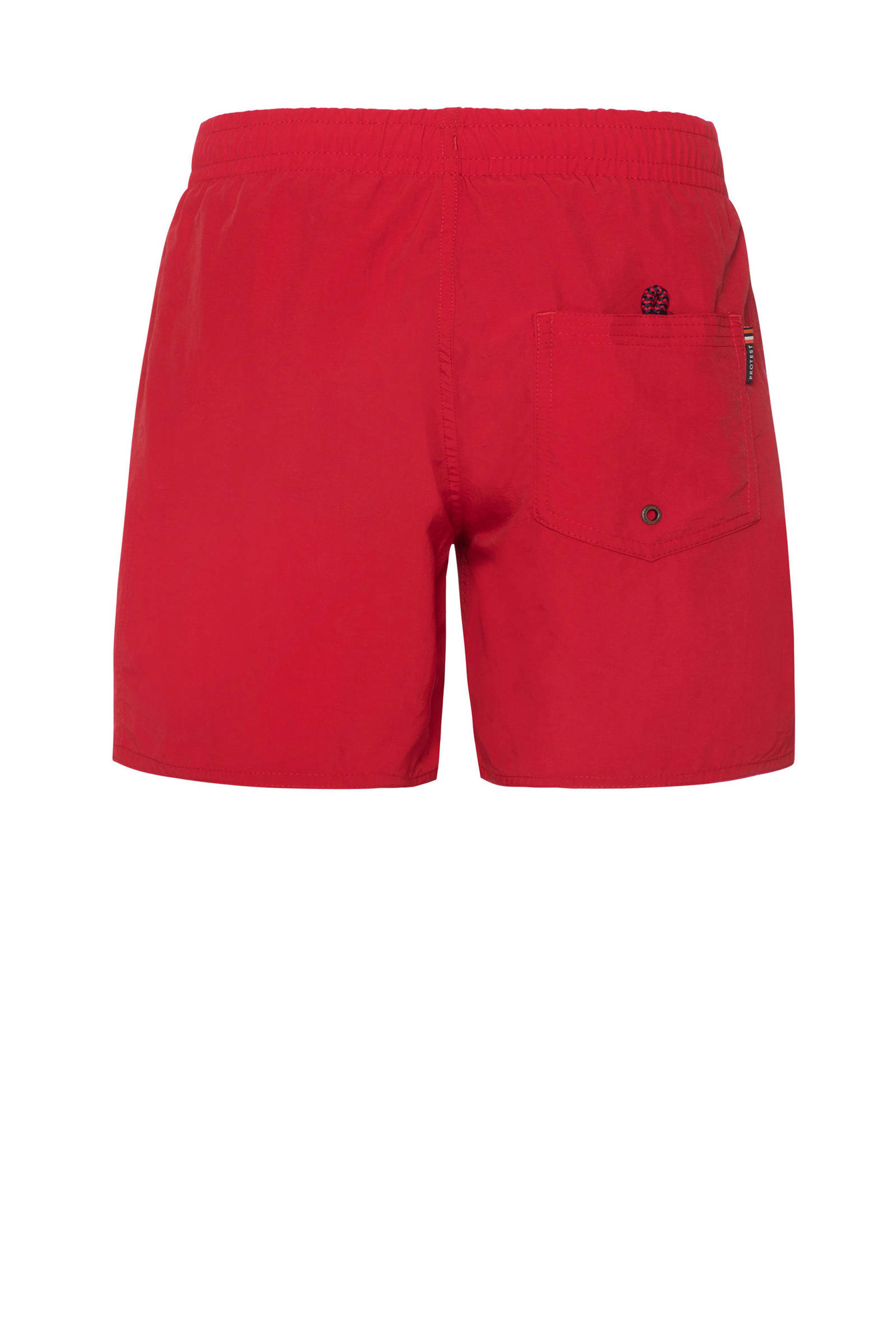 Protest zwemshort CULTURE JR rood | wehkamp