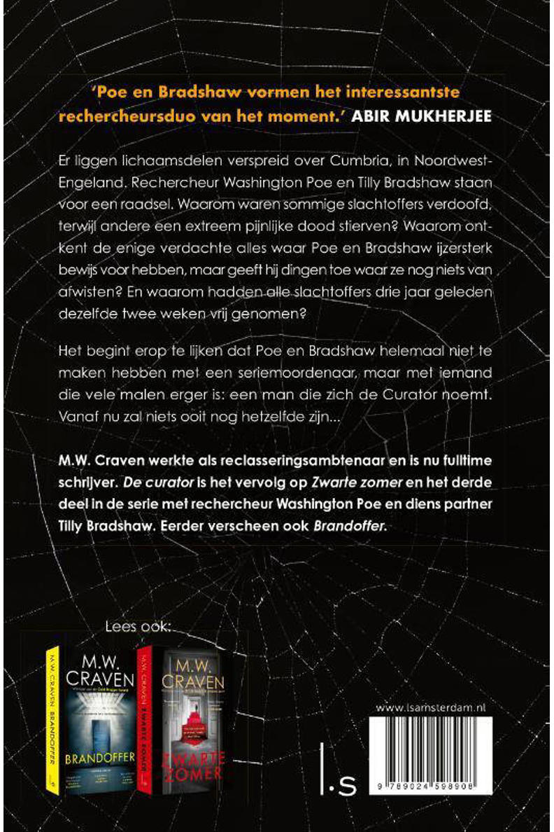 M.W. Craven Washington Poe en Tilly Bradshaw: De curator | wehkamp