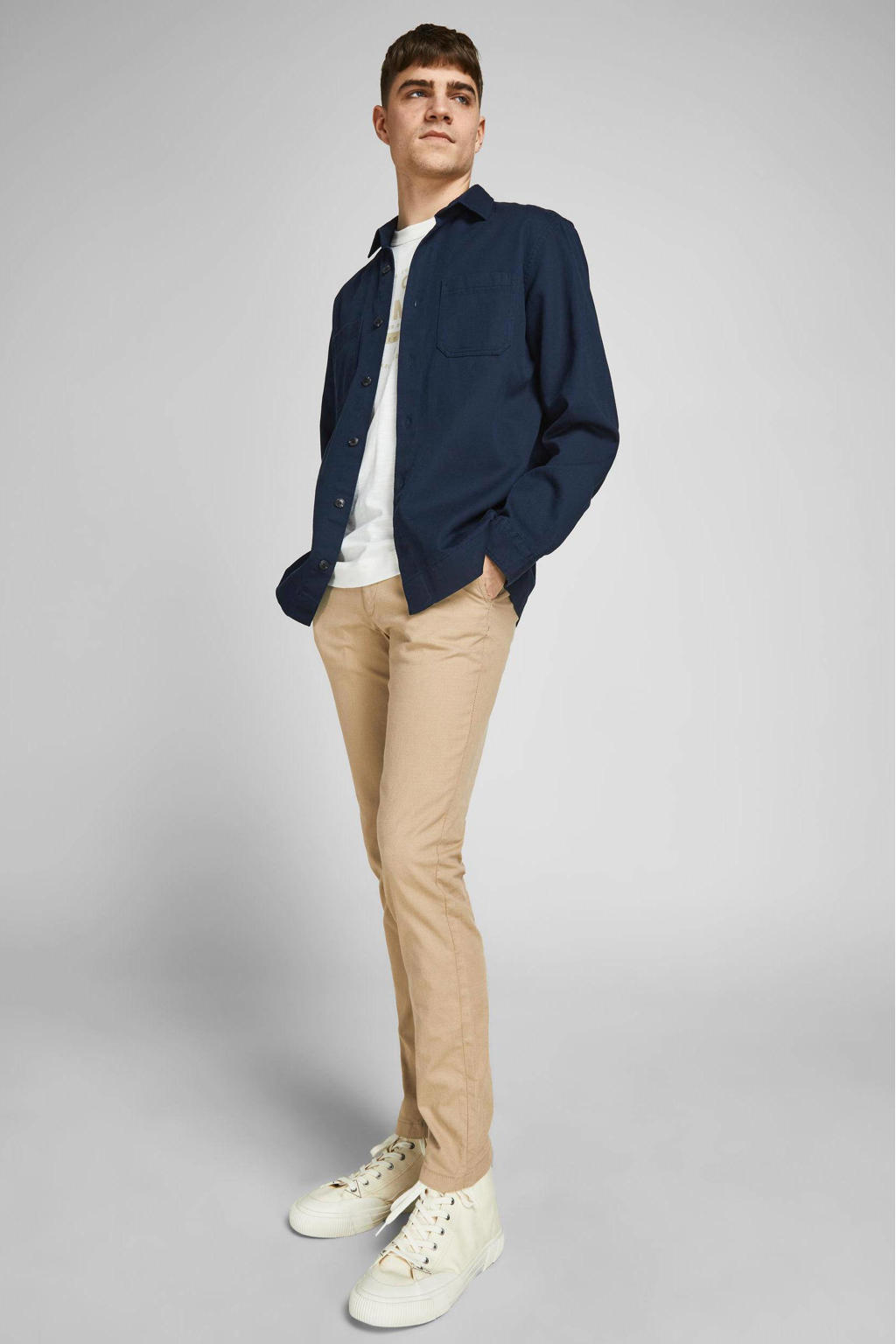 JACK & JONES PANTS STUDIO slim fit chino JPSTMARCO JJFURY crockery ...