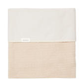 Koeka Vik baby ledikantdeken flanel 100x150 cm shadow green | wehkamp