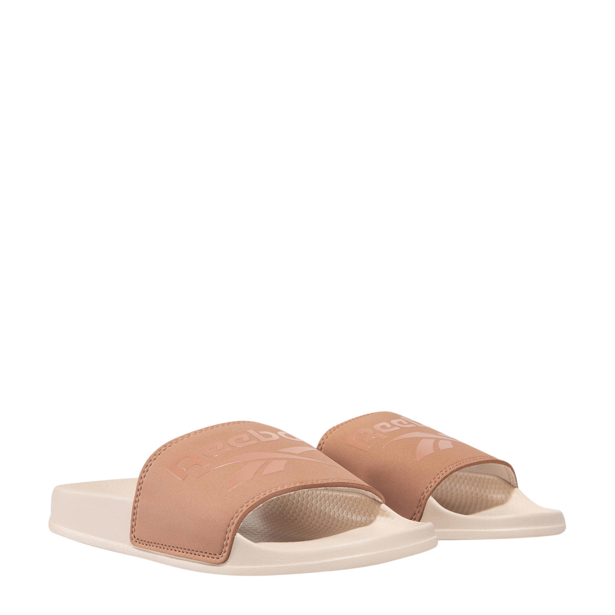 Reebok Training Fulgere Slide badslippers oudroze/ecru | wehkamp