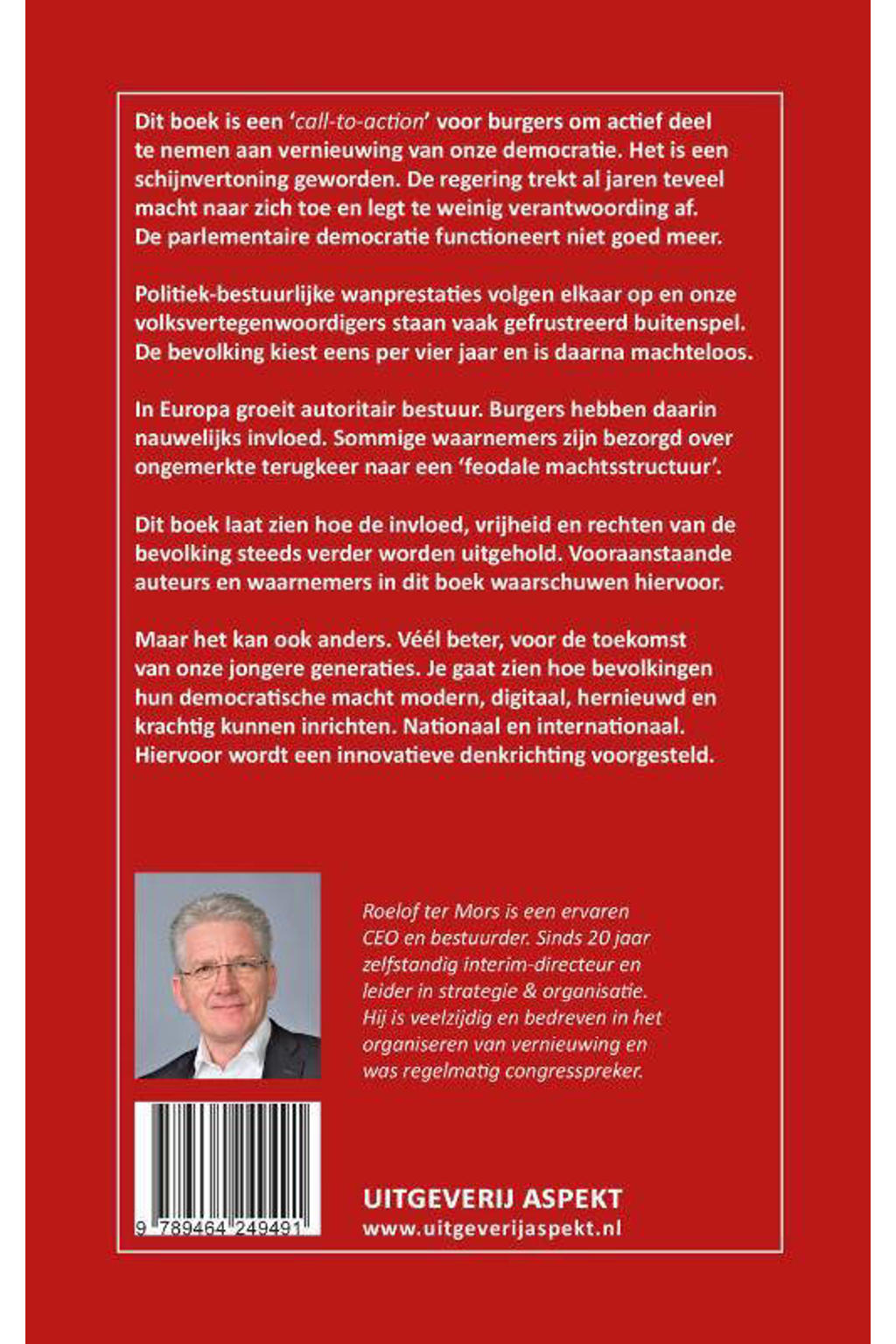 Roelof ter Mors De macht van Burgers | wehkamp