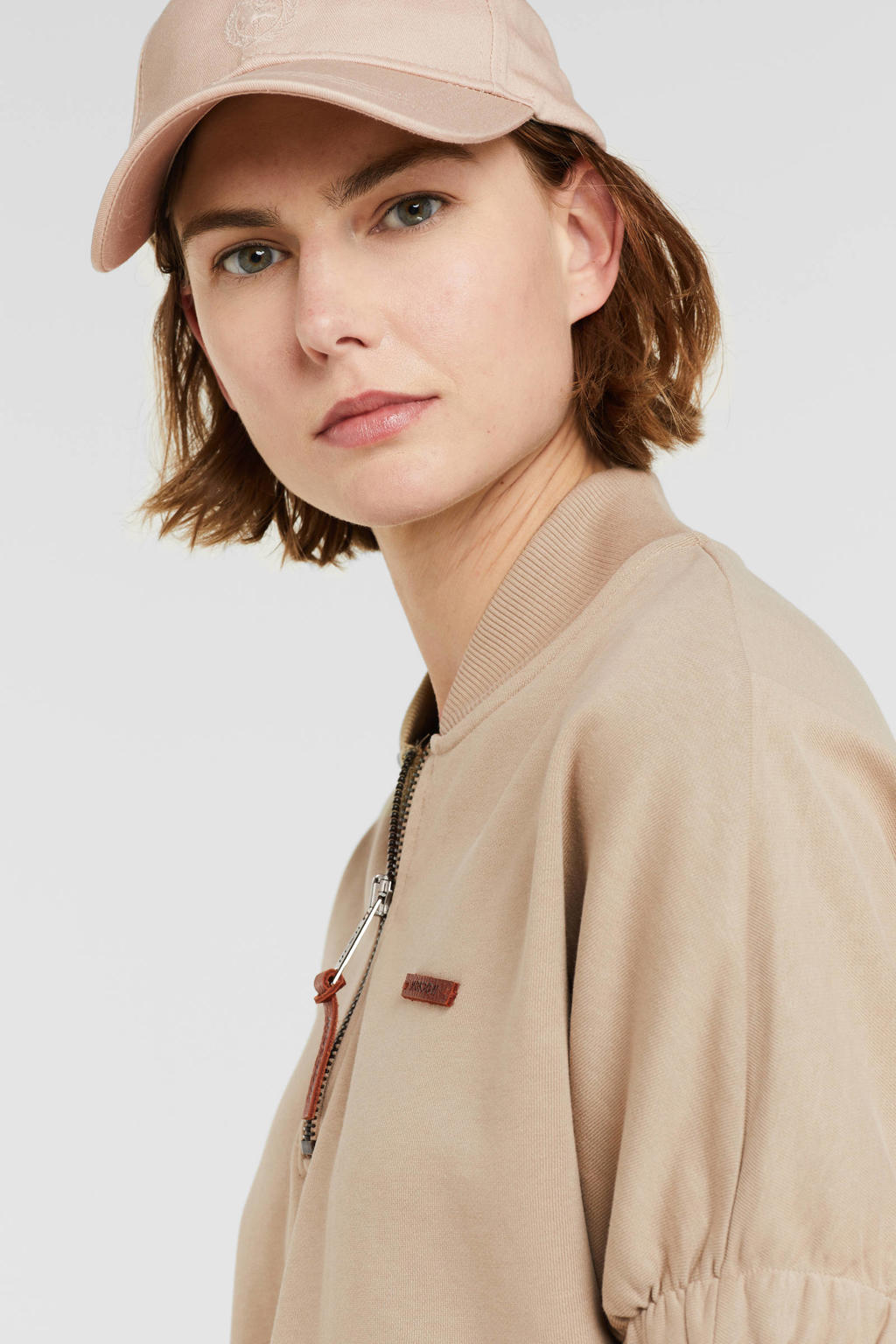 Moscow jurk Candy zand | wehkamp