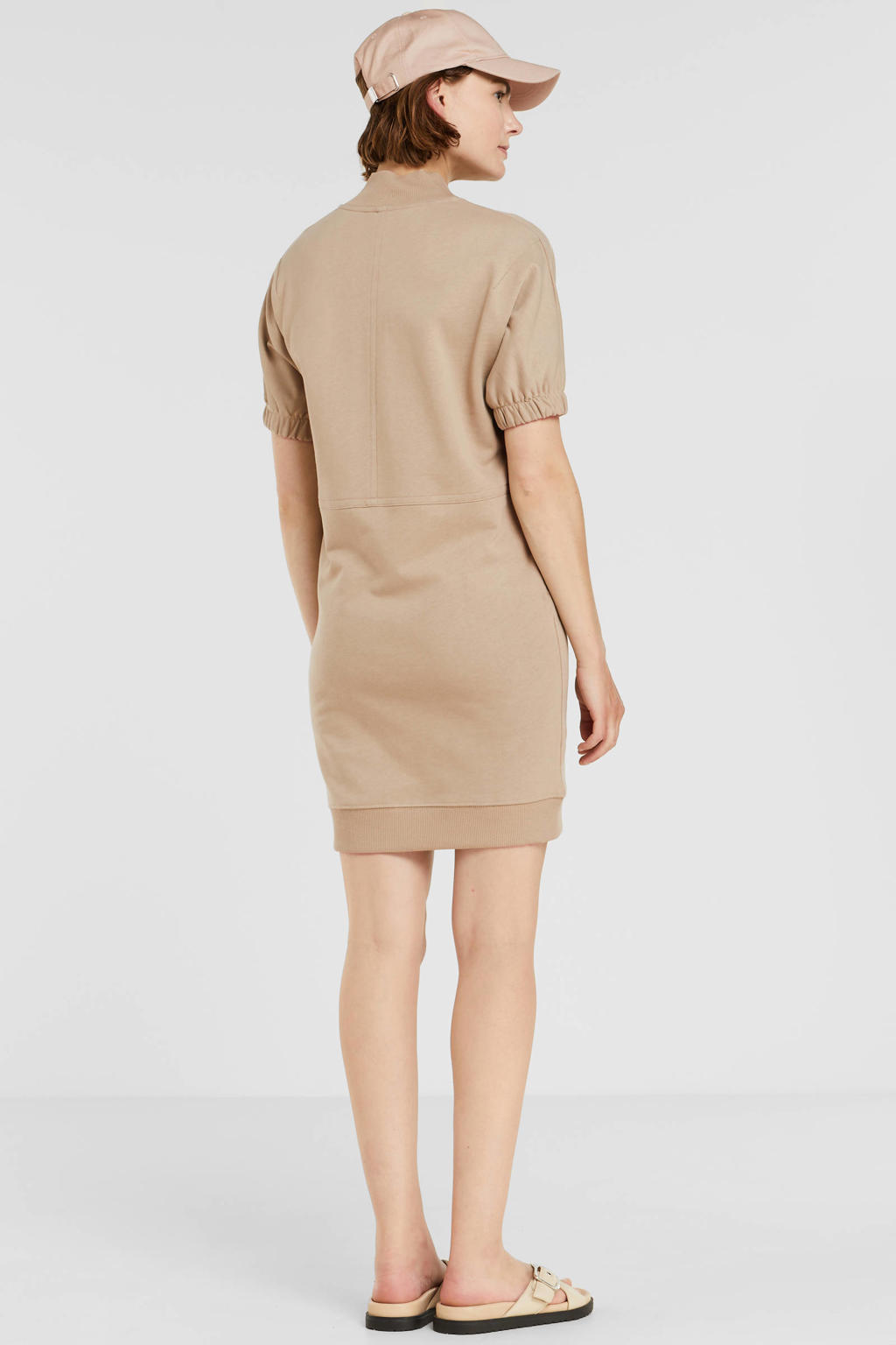 Moscow jurk Candy zand | wehkamp